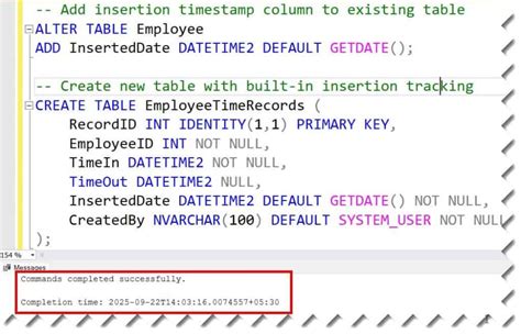 How To Find Record Inserted Date In Sql Server Sql Server Guides