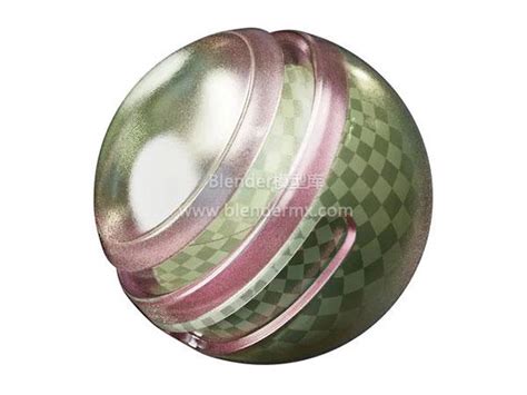 Blender粗糙污渍玻璃材质球纹理贴图下载 Blender模型库