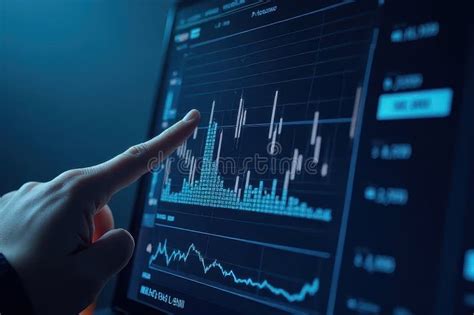 Discovering Financial Patterns With Graphical Insights On Trading Markets Stock Illustration
