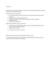 ASSESSMENT Odt Assessment Directions Use A Separate Sheet Of Paper For Your Answers Fill