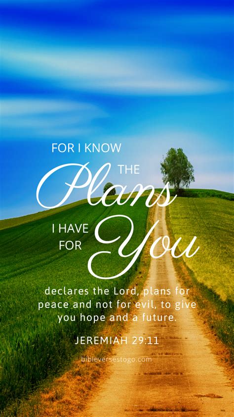 Bible Verse Jeremiah 29 11