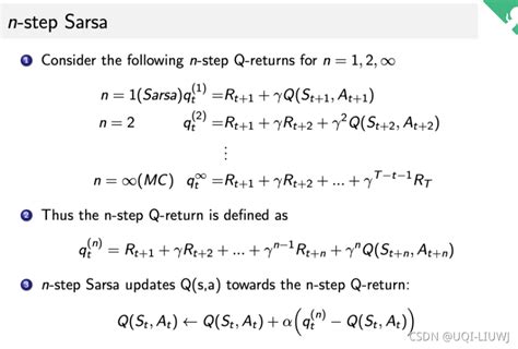 强化学习笔记：sarsa算法sarsa的贝尔曼方程 Csdn博客
