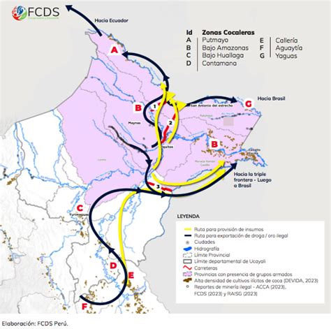 Amazonía Peruana Y Los Caminos Para El Narcotráfico Y La Minería Ilegal