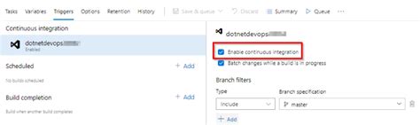 Unable To Configure CI Build For Dot Net Core From Deployment Center Is There Any Way To