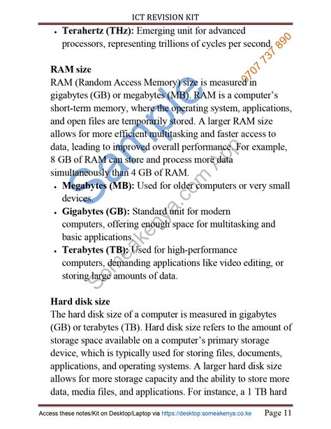 Information Communication Technology Ict Revision Kit Kasneb Cpa Atd Cs Ccp Cifa Cffe