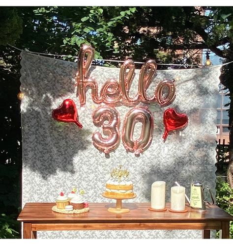 헬로 30 풍선세트 서른살 30살 선물 파티소품 생일소품 계란한판 이벤트 박나래 기념일 티몬