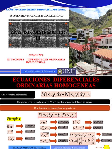 Ecuaciones Diferenciales Homogeneas Pdf Ecuaciones Ecuaciones