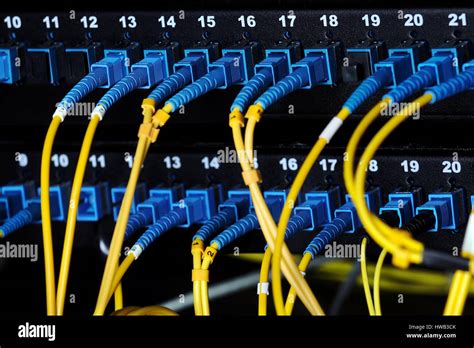 Patch Panel Hi Res Stock Photography And Images Alamy
