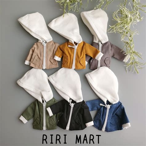 オビツ11 フード付きパーカー ねんどろいどどーる アウター Riri Mart ～smallclothes～