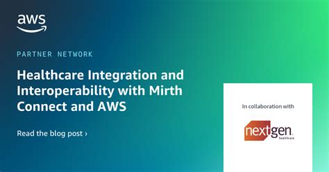 Healthcare Integration And Interoperability With Mirth Connect And Aws