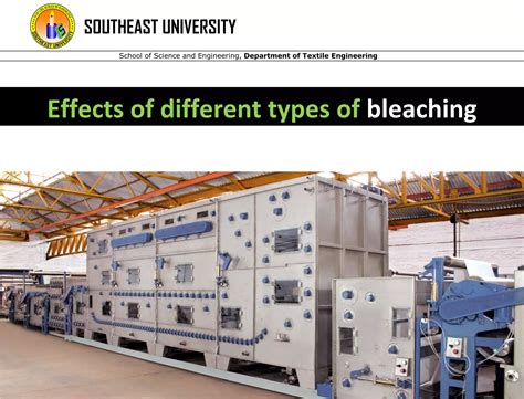 Effects Of Different Types Of Bleaching Ppt