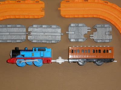Tomy Thomas And Friends Train And Take A Long Silver Train Tracks Lot Of