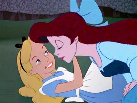 Ariel X Alice Kissing On The Ground By Ajehandro96 On Deviantart