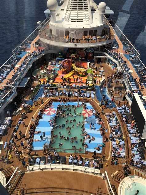 Activity On Royal Caribbean Ovation Of The Seas Cruise Ship Cruise