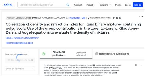 Correlation Of Density And Refraction Index For Liquid Binary Mixtures