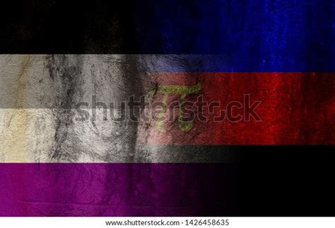 Asexual Flag Polyamory Pride Flag One Stock Illustration 1426458635