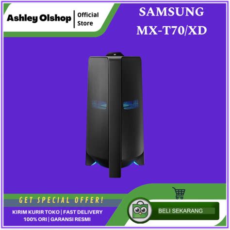 Promo Samsung Sound Tower Mx T70 Karaoke Mx T70 Xd Samsung Speaker
