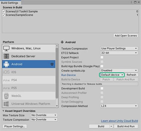 When I Try To Run And Build I Get A Error Saying No Android Devices Connected Please Help