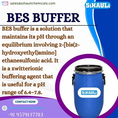 Bes Buffer Solution Manufacturers Suppliers Exporters From Vasai