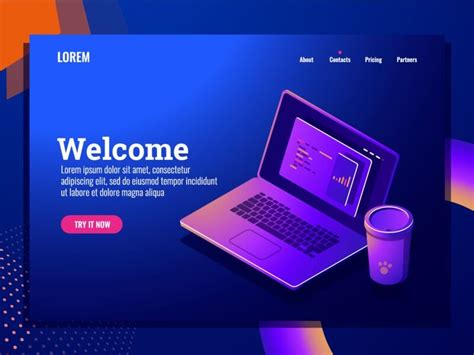Isometric Data Analytics Landing Page Free Sketch Resource Sketch Elements
