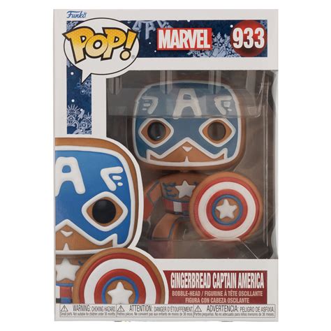 Comprar Figura Funko Pop Marvel Holiday Capitan America Walmart El