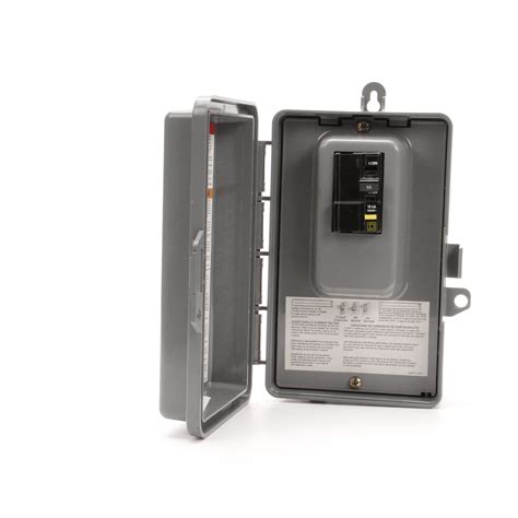 Square D 50 Amp 2 Pole Non Fusible Light Duty Enclosed 48 Off