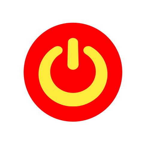 Red Switch Off Button Png Image Png Mark Free Hq Png Images Vactor