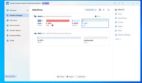 Extend C Partition Using EaseUS Partition Master