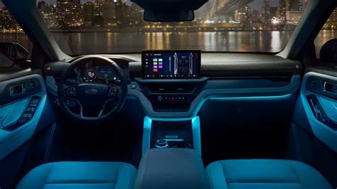 View Interior Photos Of The 2025 Ford Explorer