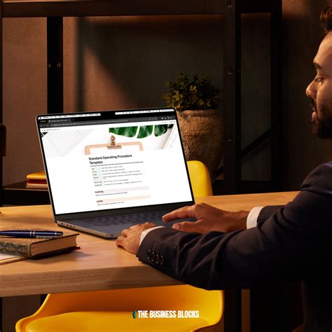 Notion Standard Operating Procedure SOP Template SOP Organization In