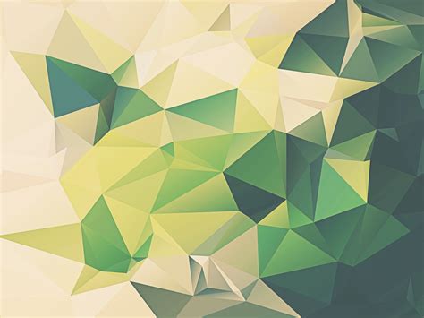 Wallpaper Illustration Digital Art Abstract Minimalism Artwork Low Poly Symmetry Green