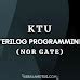 Verilog Program For NOT Gate VLSI Modeling