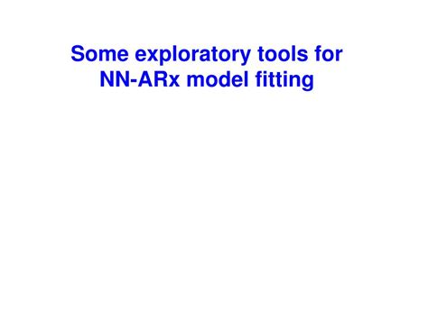 ppt analysis of fmri data based on nn arx modeling powerpoint