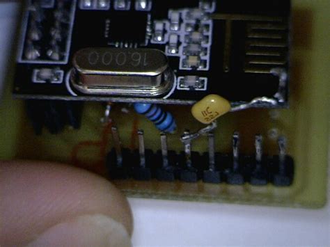 attiny85 nrf24l01 integrated board networking protocols and