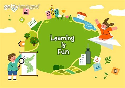 교육 주제 어린이 나이 초등교육 교과목 사건 공부 프레임 인터넷강의 인터넷 지도 이미지 Jv12009408 게티이미지뱅크