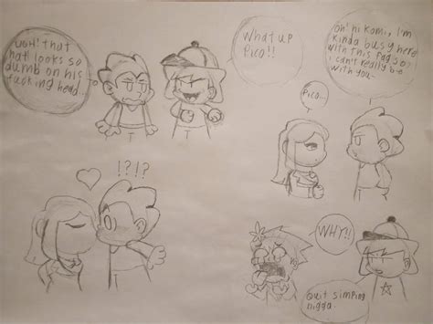 Pico Meets Star Friend By Dj90ve On Deviantart