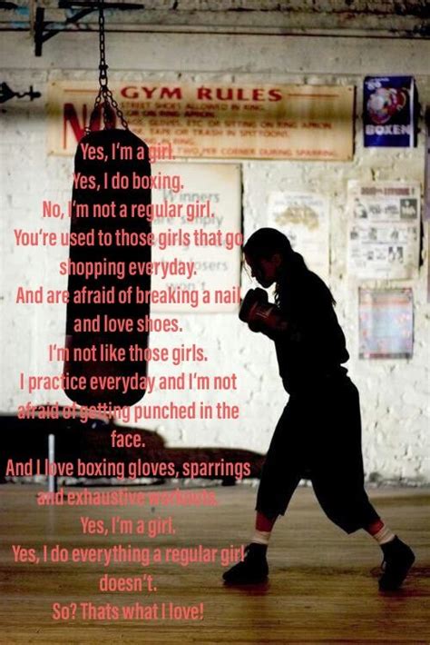Kickboxing Girl Quotes