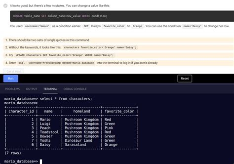 Running The Relational Database Curriculum In Your Browser Backend