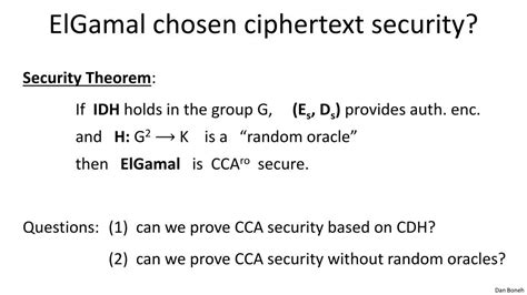 Ppt The Elgamal Public Key System Powerpoint Presentation Free