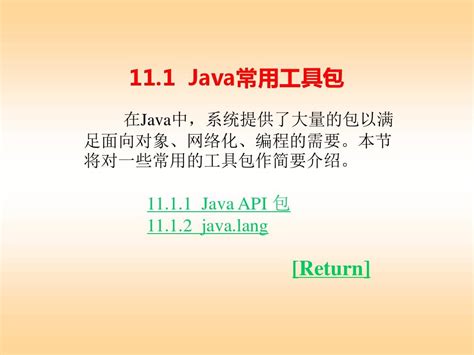 Java语言程序设计实验指导电子教案第11章word文档免费下载亿佰文档网
