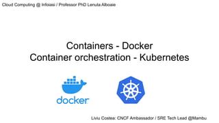 Containers Container Orchestration PDF Cloud Computing Internet