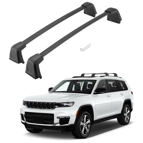 Bougerv Heavy Duty Roof Rack Cross Bars Compatible With 2021 2024 Jeep