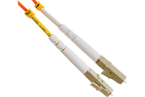 Патч-корд Hyperline FC-D2-50-LC/PR-LC/PR-H-1M-LSZH-OR волоконно ...