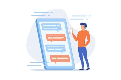 Premium Vector Concept Of Social Networks For A Web Page Communication Social Networks Flat