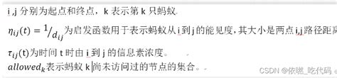 蚁群算法详解 解决tsp问题蚁群算法求解tsp问题的基本流程 Csdn博客