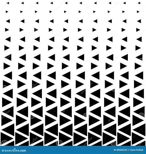 Abstract Triangles Pattern Stock Vector Illustration Of Pattern 88683232