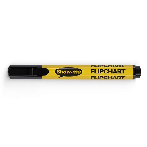 Flipchart Markers - Black - Show-Me Direct UK