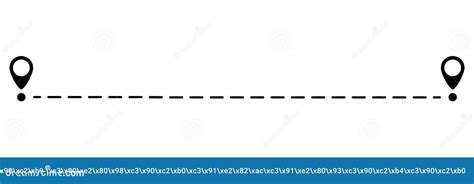 Pin Map Dotted Line Stock Illustration Illustration Of Background