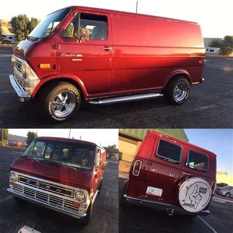 Vintage Red Van