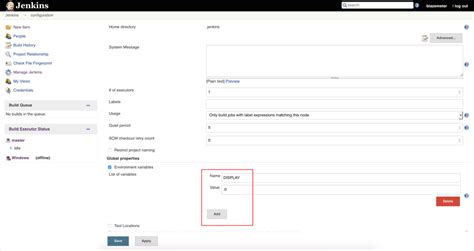 Headless Execution Of Selenium Tests In Jenkins